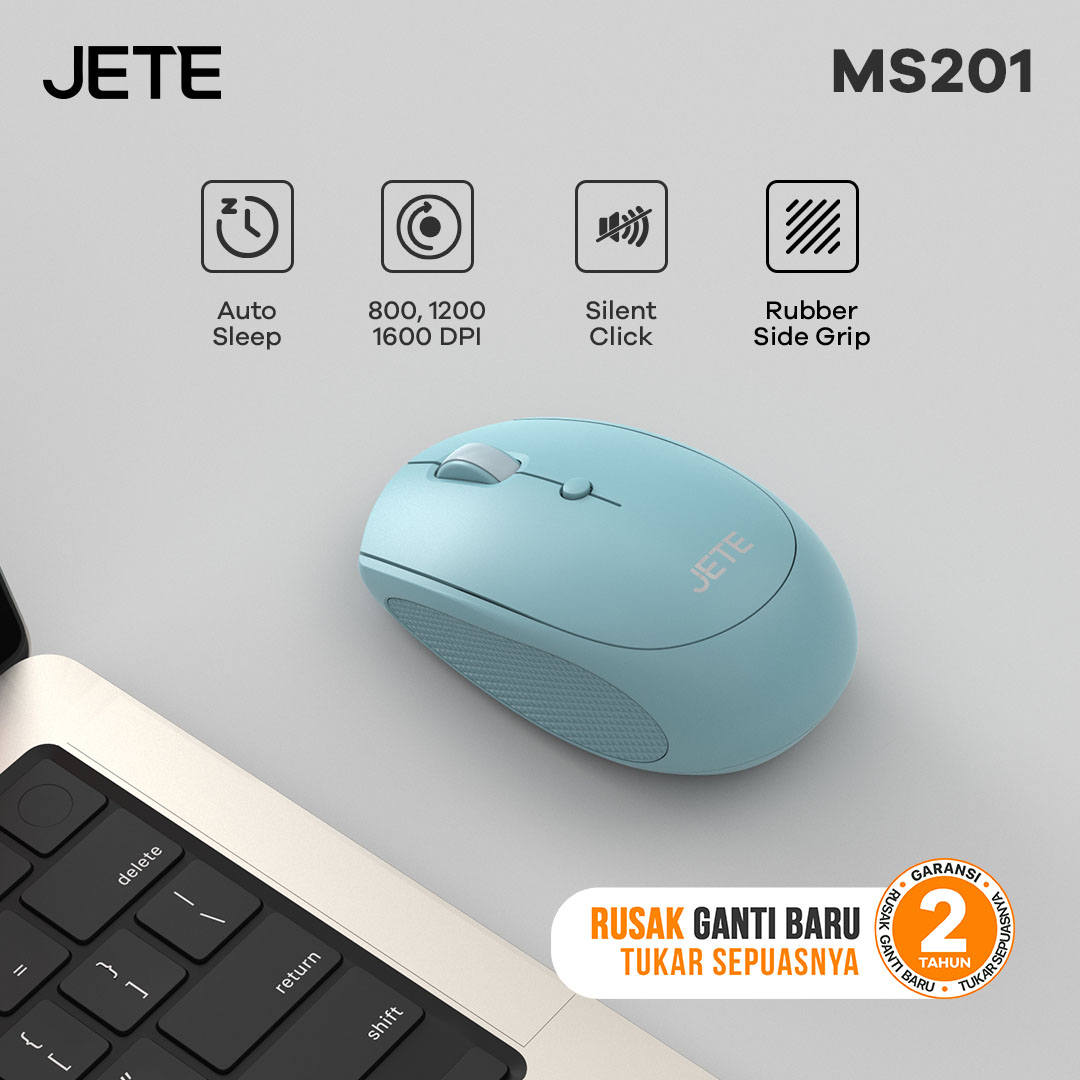 Mouse Wireless JETE MS201 | Doran.id